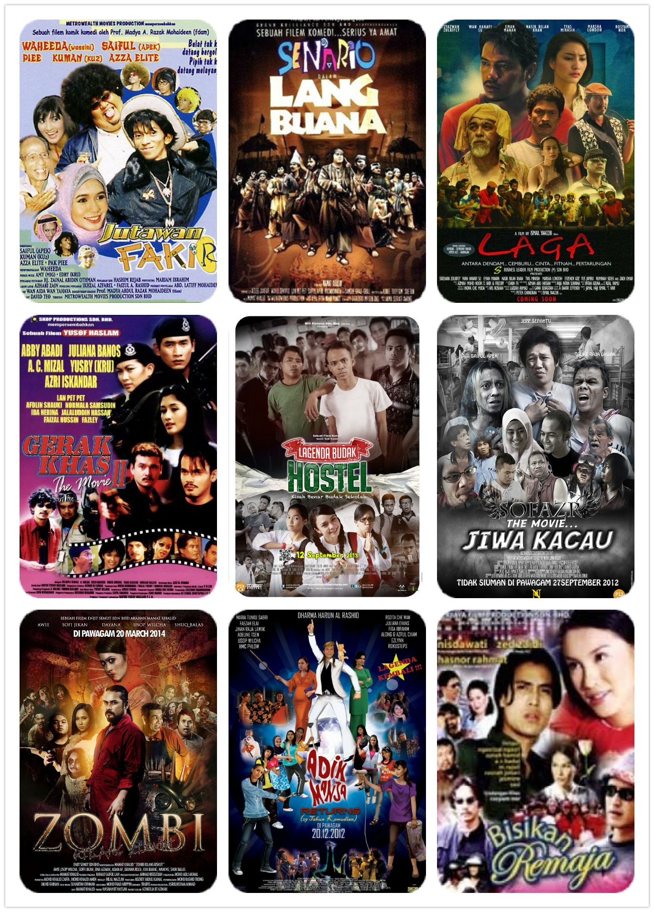 7 benda wajib ada dalam poster filem kita | SOSCILI