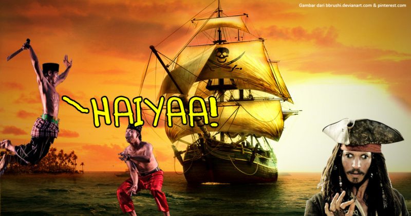 Lanun-lanun di laut Malaysia-Singapura memanjat kapal perdagangan hanya ...