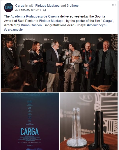 Anak Malaysia ni menang anugerah poster filem terbaik di Portugal ...