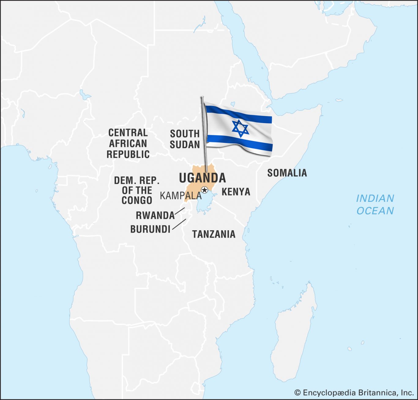 Kalau bukan Palestin, negara Israel mungkin akan dibina di atas 4 ...