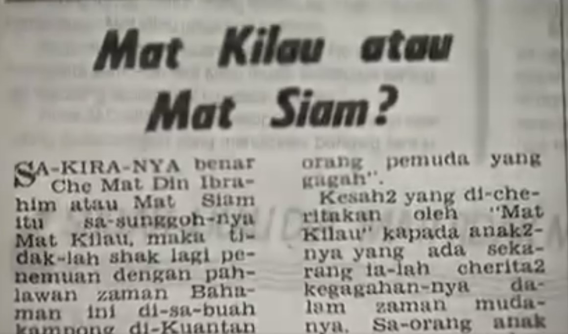 Kisah kemunculan Mat Kilau: Kenapa ada ahli sejarah yang masih belum ...
