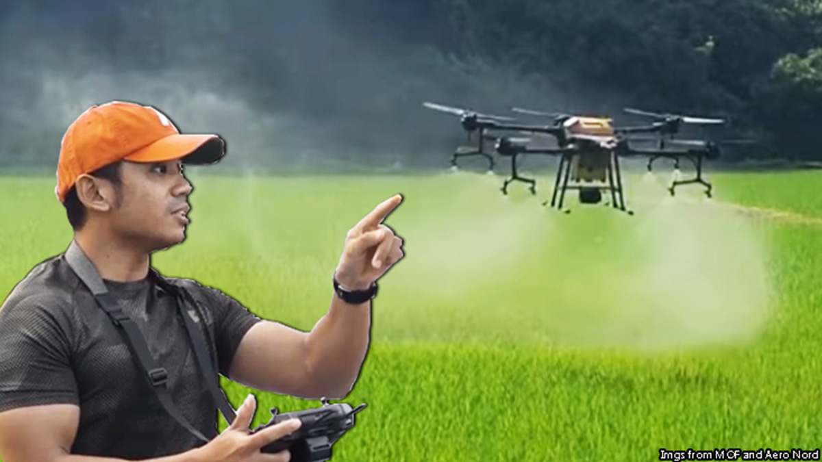 Nasrun – Anak muda Perlis yang memodenkan sawah padi dengan penggunaan dron