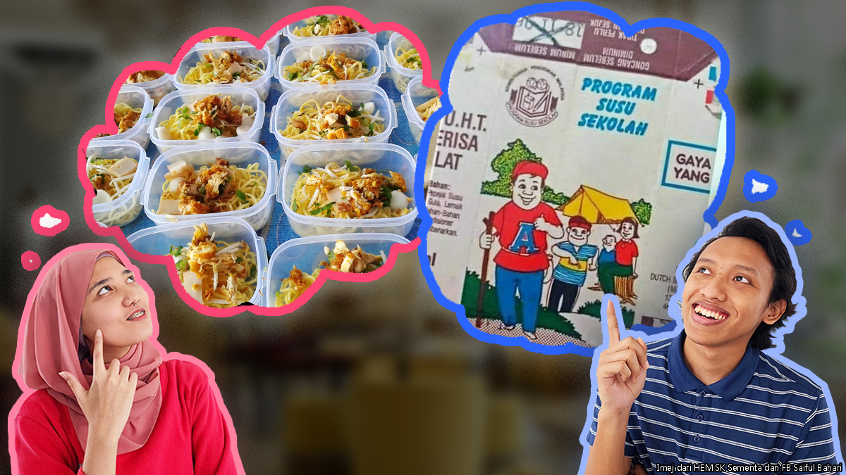 Makan tak habis? Jual kat member? Ini kenangan manis budak-budak RMT